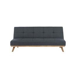 Beliani 3-Sitzer Sofa FROYA in Grau - (W) 183 x (H) 80 x (L) 80 cm | Gr.: onesize