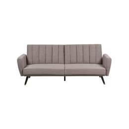 Beliani Schlafsofa VIMMERBY in Braun - (W) 212 x (H) 90 x (L) 80 cm | Gr.: onesize