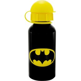 DC Comics Batman Trinkflasche - Logo Aluminium 400 ml in schwarz | Gr.: onesize