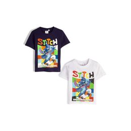 Lilo and Stitch Lilo & Stitch 2er Pack Skateboarding Kinder T-Shirt 4-10 Jahre | Gr.: onesize