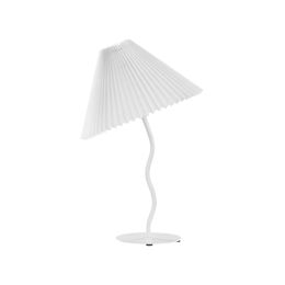 Beliani Tischleuchten ALWERO in Weiß - (W) 30 x (H) 48 x (L) 30 cm | Gr.: onesize