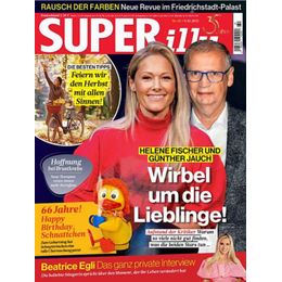 Hubert Burda Media 52 x SUPERILLU Zeitschrift (Gutschein f&uuml;r Jahres Abo) | Gr.: onesize