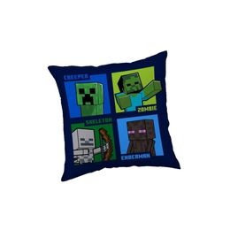 Minecraft Kissen 40×40cm Mob Callout Deko Kinder Gamer | Gr.: onesize