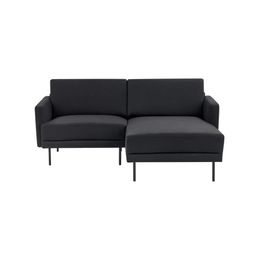 Beliani 2-Sitzer Sofa BREDA in Schwarz - (W) 192 x (H) 85 x (L) 155 cm | Gr.: onesize