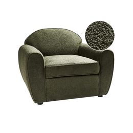 Beliani Sessel ELLEDE in Gr&uuml;n - (W) 93 x (H) 73 x (L) 90 cm | Gr.: onesize