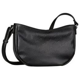 Umhängetasche Tom Tailor "Denice", Damen, Gr. B/H/T: 29cm x 18cm x 10cm, schwarz, Polyurethan, Taschen, aus glattem Lederimitat mit toller Logoprägung in Schreibschrift