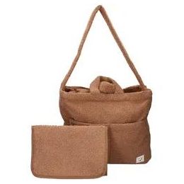 Wickeltasche Vadobag "Care Sofia Loyal Love", Damen, Gr. B/H/T: 15cm x 52cm x 38cm, braun, Kunstfaser, unifarben, Taschen, mit geräumigem Hauptfach