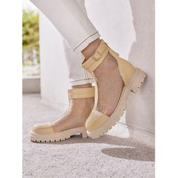 Heine Stiefelette in beige | Gr.: 38