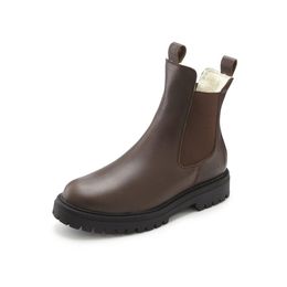 ELBSAND Stiefelette in camelfarben | Gr.: 40