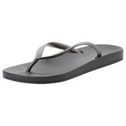 Zehentrenner Ipanema "Ipanema ANATOMICA TAN FEM", Gr. 41/42, silber (grau, schwarz silber), Synthetik, Schuhe