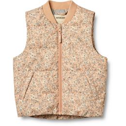 Wheat Weste Mädchen Größe 152 beige / dunkelbeige / rauchblau