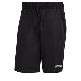 adidas originals Shorts Herren Größe 33/34 schwarz / weiß