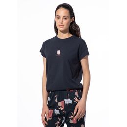 Short Stories Schlafshirt in Blau | Gr.: L