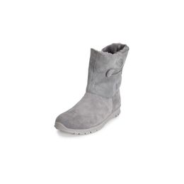 vitaform Veloursleder Stiefeletten in grau | Gr.: 38
