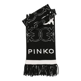 Pinko Schal Damen Gr&ouml;&szlig;e One Size schwarz / wei&szlig;