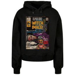 Merchcode Sweatshirt 'Ghost - Witch image comic book' Damen Größe XXL braun / senf / rot / schwarz