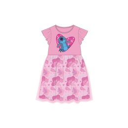 Lilo and Stitch Lilo & Stitch Sommerkleid – Pink Leaf, 4 Jahre 104cm | Gr.: 2-3 Jahre