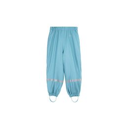 BMS gefütterte Thermo-Regen-Bundhose für aktive Kinder in smoke blue | Gr.: 104