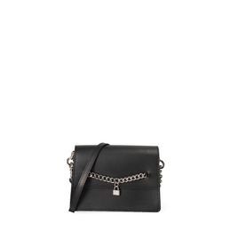 John Richmond Schultertasche Damen Gr&ouml;&szlig;e One Size schwarz / silber