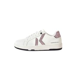 KOROSHI Sneaker Damen Größe 38 brokat / dunkelpink / weiß