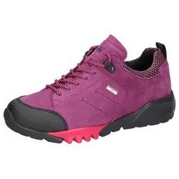 Waldläufer Trekkingschuh WALDLÄUFER "H-Amiata", Damen, Gr. 5,5 (38,5), rosa (fuchsia), Gummi, Nubukleder, Textil, Schuhe, Freizeitschuh, Halbschuh, Schnürschuh mit TEX-Membran, H-Weite