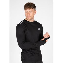 Gorilla Wear Lange Ärmel - Washington - Schwarz | Gr.: 3XL