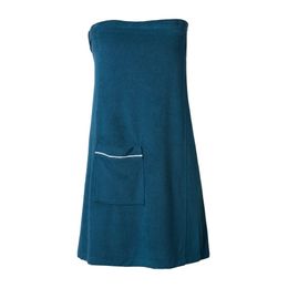 Ulla Popken Bademantel in petrol | Gr.: onesize