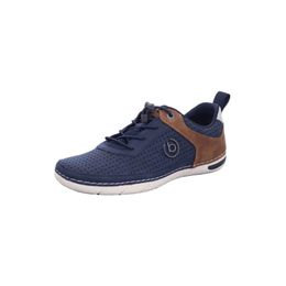 Bugatti Sportlicher Schn&uuml;rschuh in blau | Gr.: 44