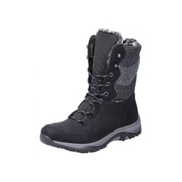 Rieker Schnürstiefel in Schwarz | Gr.: 43