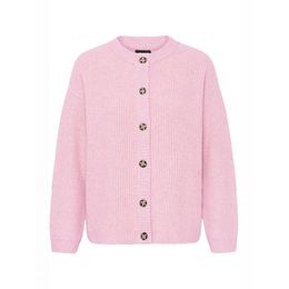 oxmo Knit Cardigan female Pink size XL