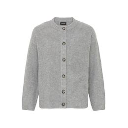 oxmo Knit Cardigan female Grey size S
