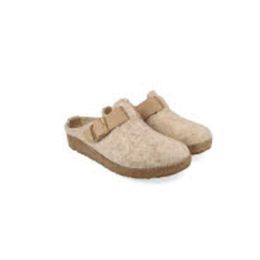 Haflinger Hausschuh in beige | Gr.: 39