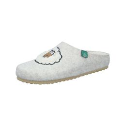 DR. BRINKMANN Klassische Hausschuhe in offwhite | Gr.: 40
