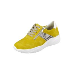 SOLIDUS Sportliche Schnürschuhe in Gelb | Gr.: 38,5