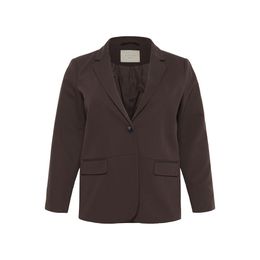 Kaffe CURVE Blazer Damen Gr&ouml;&szlig;e 46 mokka