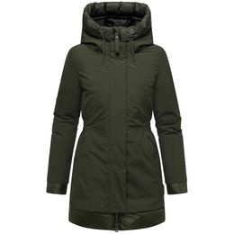 Navahoo Mantel 'Winterprinzessin 14' Damen Größe M khaki