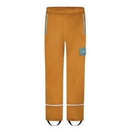 Normani Regenhose Jungen Größe 122/128 hellblau / orange