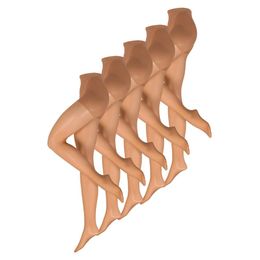 Nur Die Feinstrumpfhose ' Goodbye Laufmaschen 20 DEN ' Damen Gr&ouml;&szlig;e M/L beige