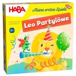 Spiel Haba "Meine ersten Spiele - Leo Partylöwe", bunt, Spiele, Kinder, Papier, Pappe