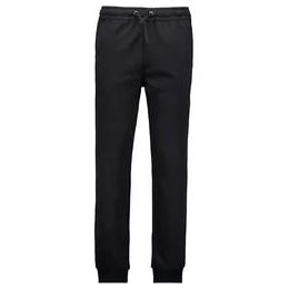 Sweathose Ragman, Herren, Gr. M (48/50), Normalgrößen, schwarz, 72% Baumwolle 28% Polyester /Mesh 53% Baumwolle 47% Polyester, Hosen