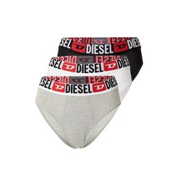 Diesel Slip 'Blanca' Damen Größe XL grau / rot / schwarz / weiß