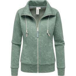 Ragwear Zip-Up Hoodie 'Ronette' female Green size XXL
