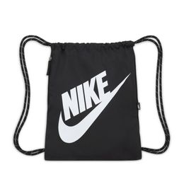 Turnbeutel Nike Sportswear "NK HERITAGE DRAWSTRING", schwarz, schwarz,, Kunstfaser, Taschen