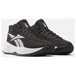 Basketballschuh Reebok "Reebok PRESS", Gr. 42, core schwarz, weiß, washed schwarz, Schuhe