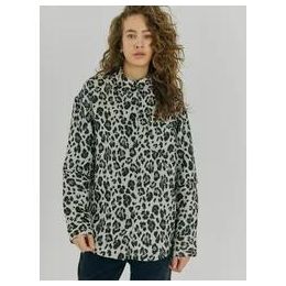 Blusentop NORR "NORR Shirt Lelo", Damen, Gr. 36, leo print, Obermaterial: 100% Polyester, Blusen