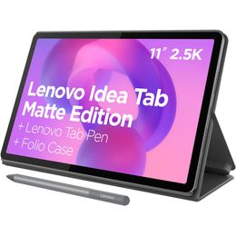 Lenovo Tablet "Idea Tab Matte Edition (11 Zoll)", Energieeffizienz: E (A-G), luna grau, 128 GB, Tablets_EBookReader