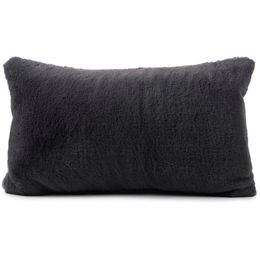 Gözze Dekokissen GÖZZE "Uni Flauschkissen LaPit", anthrazit, unifarben, B:30cm H:10cm L:50cm, Polyester, Dekokissen_Sitzkissen_Kissenhüllen