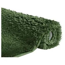 Möve Badematte MÖVE "Superwuschel, Badvorleger, Badezimmer Teppich" Gr. 7, cypress, H:40mm, Polyester, Badematten, Mikrofaser-Badematte, Badteppich, rechteckig, rund & als 3-tlg. Set