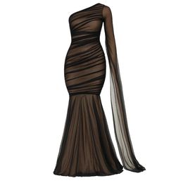 Goddiva Maxikleid Damen Größe 44 schwarz Winterkleid