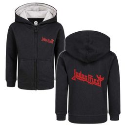 Judas Priest Metal-Kids - Logo Kinder-Kapuzenjacke schwarz in 104 417.39.8.999.104